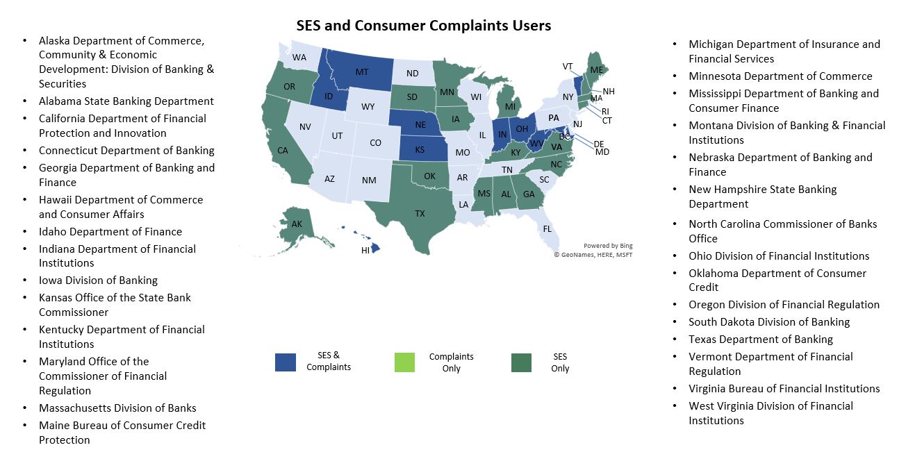 SES Pilot Participation Map | CSBS